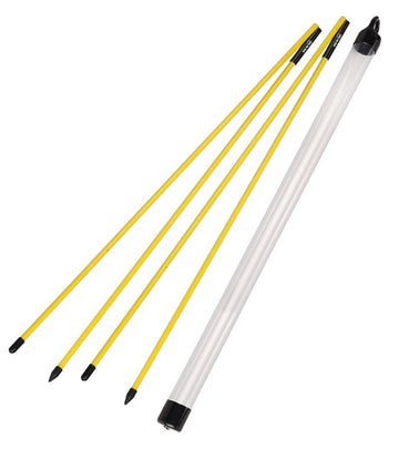 Ram 2x Golf Folding Alignment Sticks Practice Aim Rods